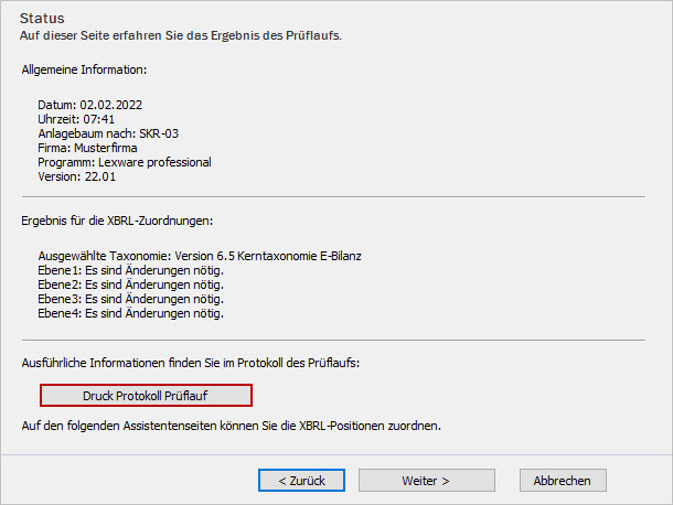 Anlagegruppen eine XBRL-Position zuordnen | LexWIKI